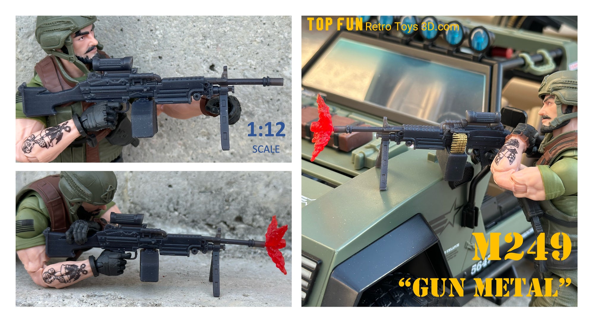 249 SAW 1:12 Scale – Top Fun Retro Toys 3d