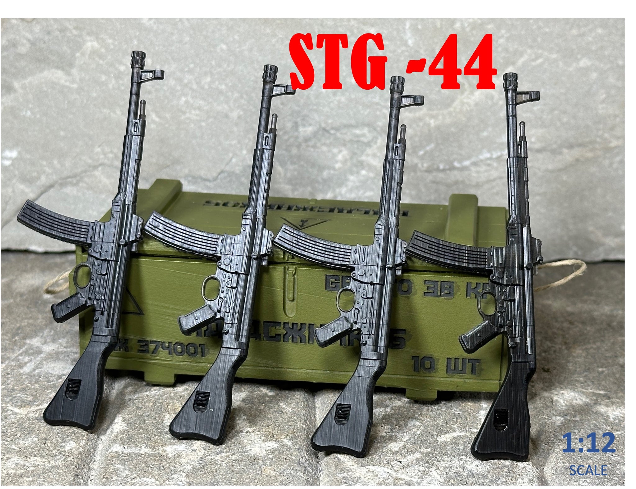 STG-44 1:12 Scale – Top Fun Retro Toys 3d