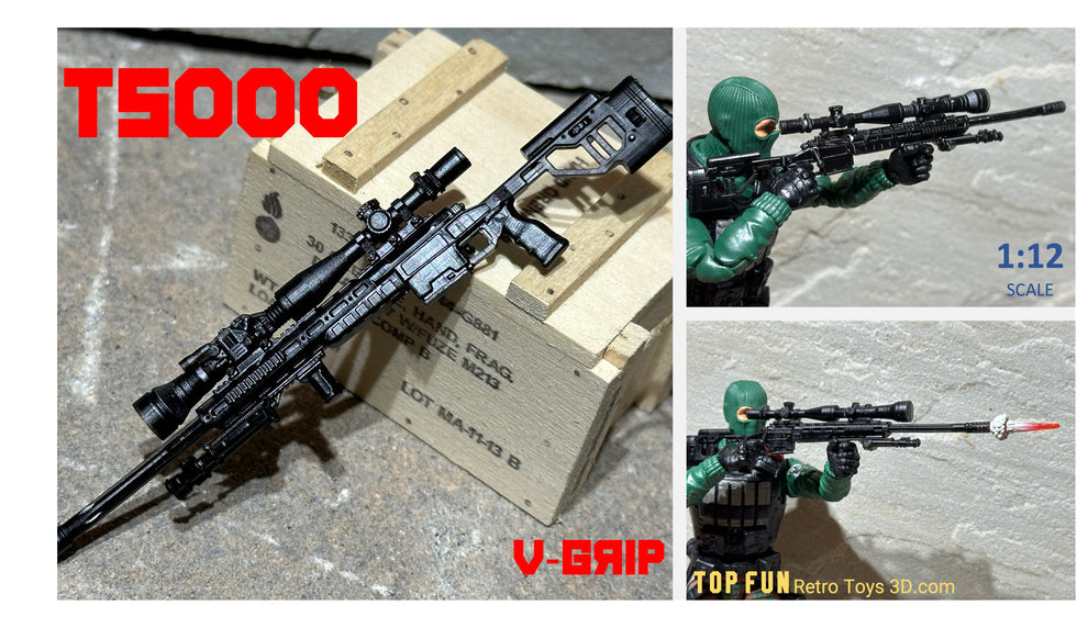 Orsis T5000 Sniper Rifle 1:12 Scale – Top Fun Retro Toys 3d